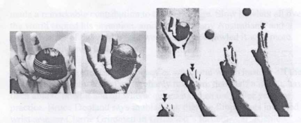 Bent Middle Finger Ball